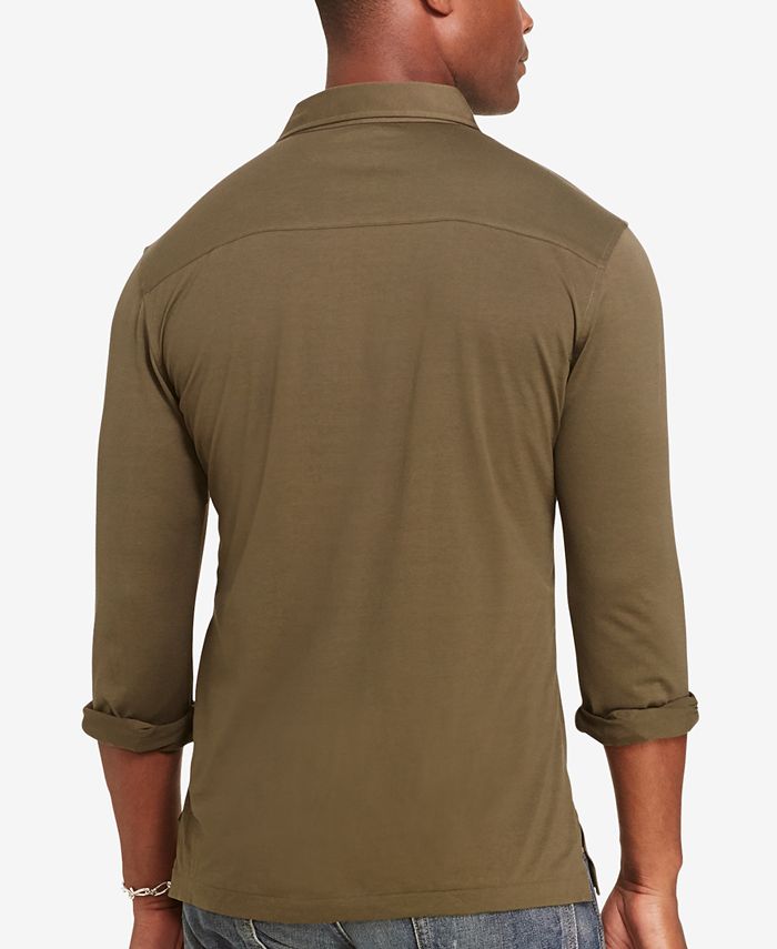 Polo Ralph Lauren Men's Military Popover Shirt - Macy's