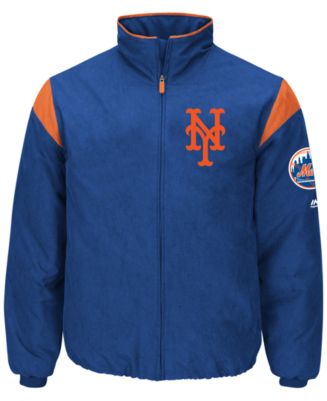 Majestic Men's New York Mets On-Field Thermal Jacket - Macy's