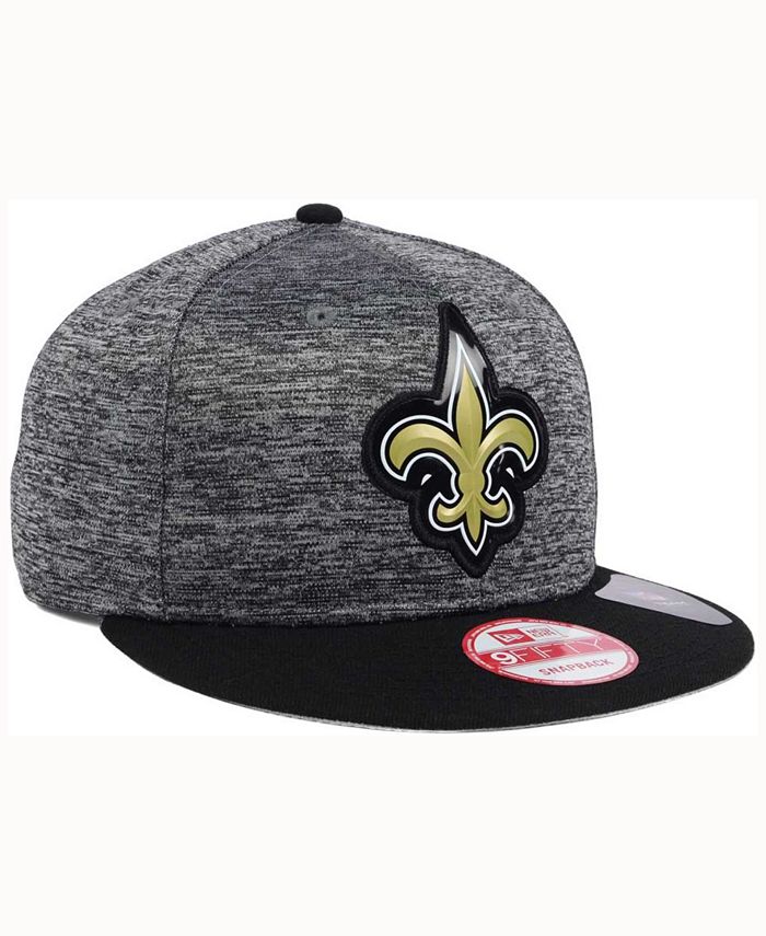 New Era New Orleans Saints Shadow Bevel 9FIFTY Snapback Cap - Macy's