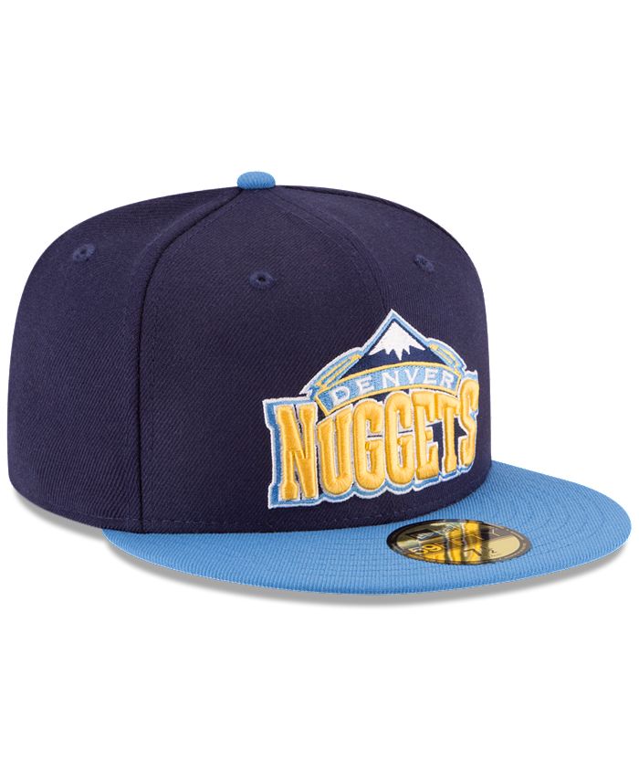 New Era Denver Nuggets 2 Tone Team 59FIFTY Cap - Macy's