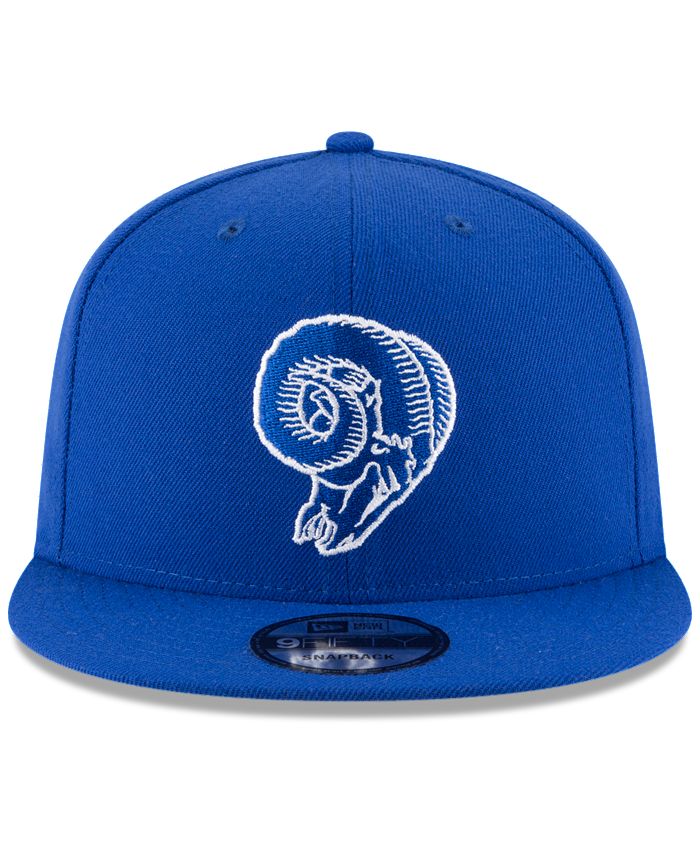 New Era Los Angeles Rams Historic Vintage 9FIFTY Snapback Cap - Macy's
