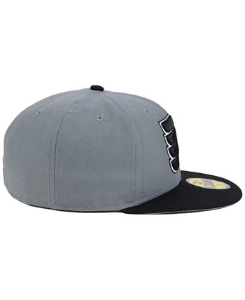 New Era Philadelphia Flyers Gray Black 59FIFTY Cap - Macy's