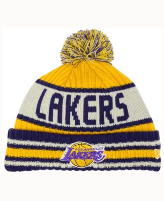 New Era Los Angeles Lakers Jacoby Knit Hat - Macy's