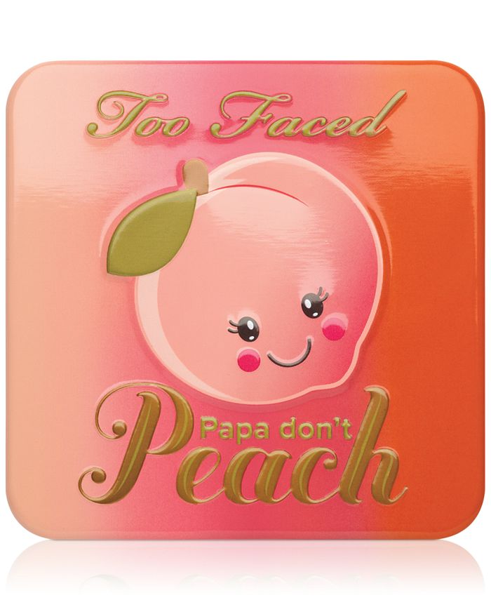 Too Faced Sweet Peach Papa Don't Peach Blush - Macy's