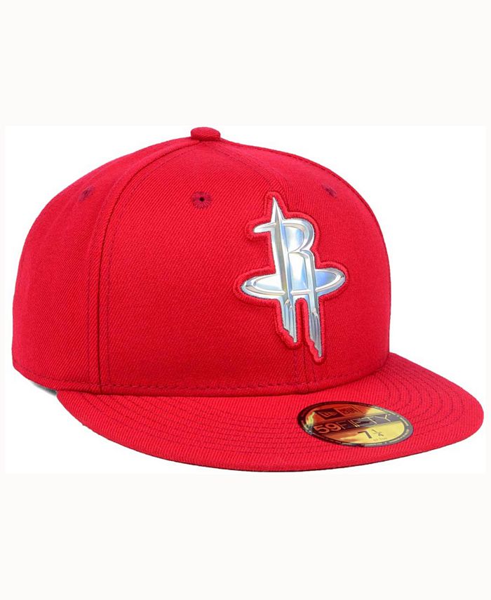 New Era Houston Rockets Iridescent 59FIFTY Cap - Macy's