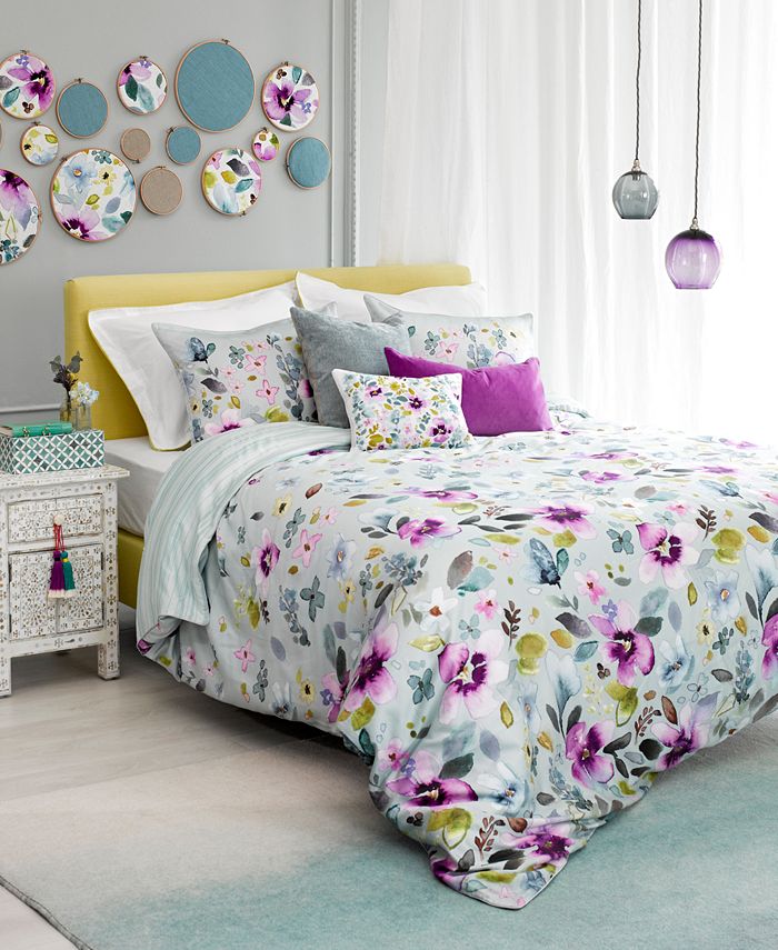 bluebellgray CLOSEOUT! Christine Reversible Twin Comforter Set - Macy's