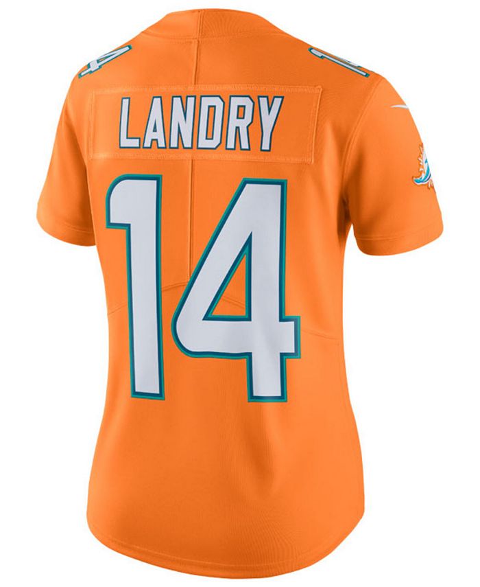 Nike Women's Jarvis Landry Miami Dolphins Color Rush Limited Jersey ...