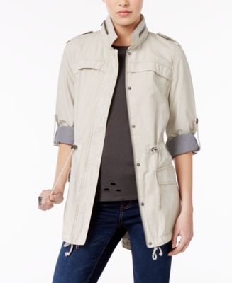 Levi's® Roll-Tab-Sleeve Utility Jacket - Macy's