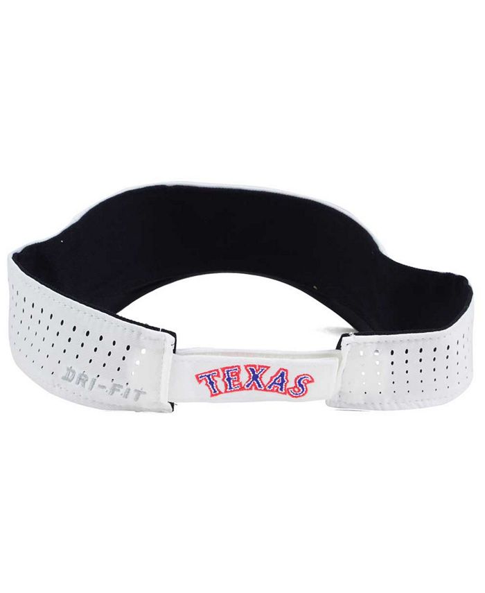 Nike Texas Rangers White Dri-FIT Visor - Macy's