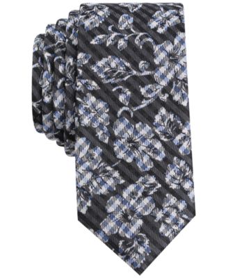 Bar III Men's Waverly Floral Slim Tie, Created for Macy's - Macy's