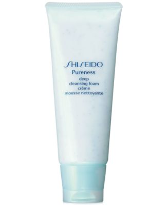 Shiseido Pureness Deep Cleansing Foam, 3.6 oz - Macy's