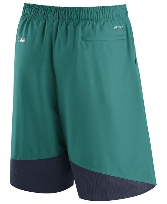 Nike Men's Seattle Mariners AC Dry Woven Shorts - Macy's