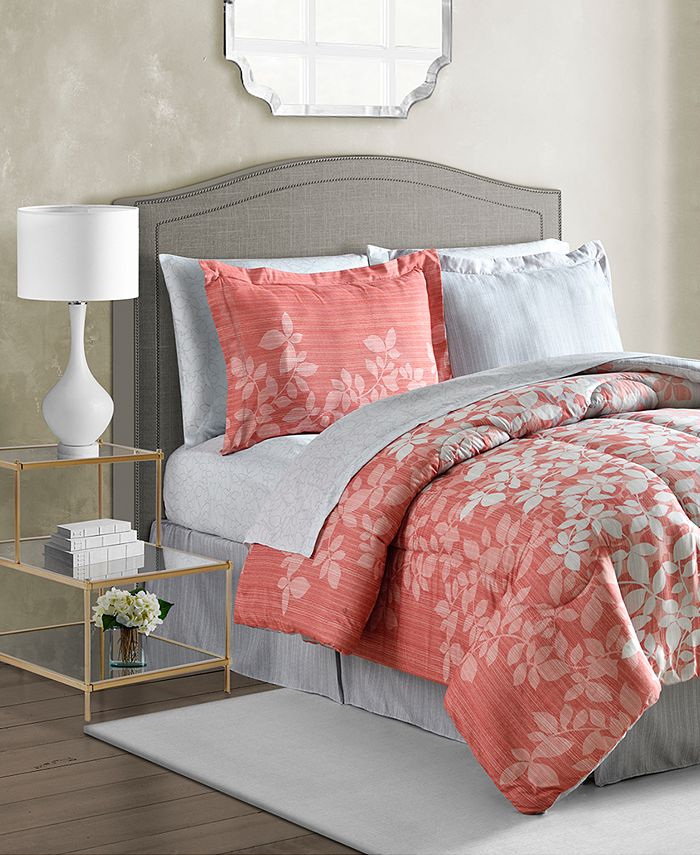 Fairfield Square Collection Ashley Reversible 8-Piece California King ...