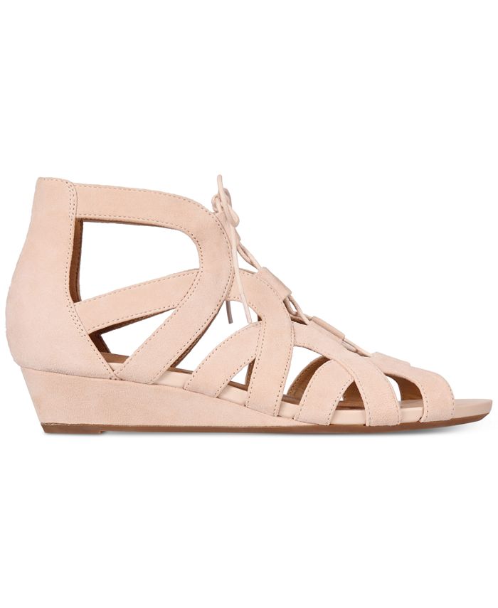 Clarks Women's Parram Lux Gladiator Lace-Up Sandals - Macy's