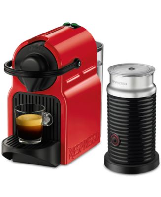 Nespresso Inissia Red Bundle - Macy's