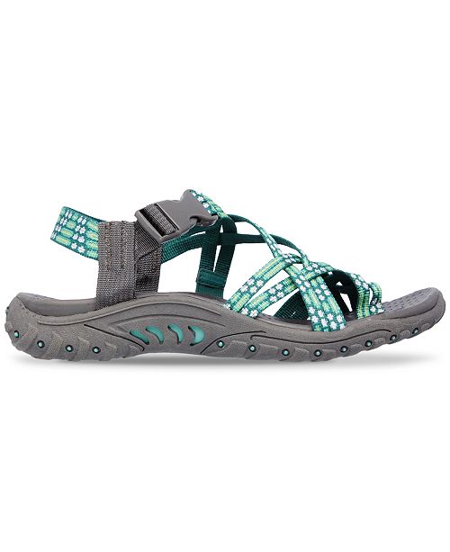 Skechers Women's Reggae Loopy Sport Sandals from Finish Line - Finish ...