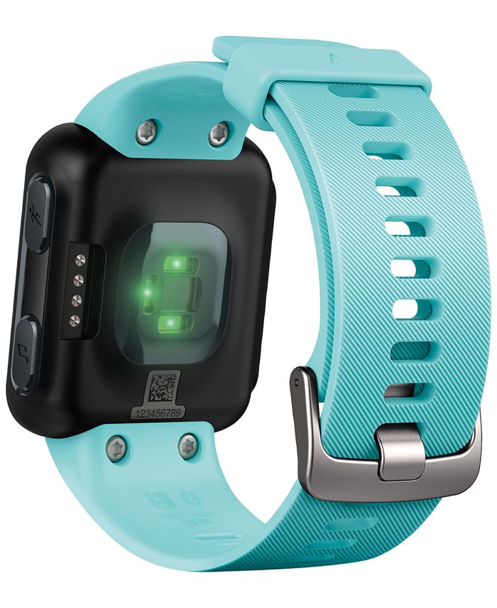 Garmin Unisex Forerunner® 35 Blue Silicone Strap GPS Smart Watch 40 ...