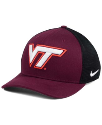 Nike Virginia Tech Hokies Aero Bill Mesh Swooshflex Cap - Macy's
