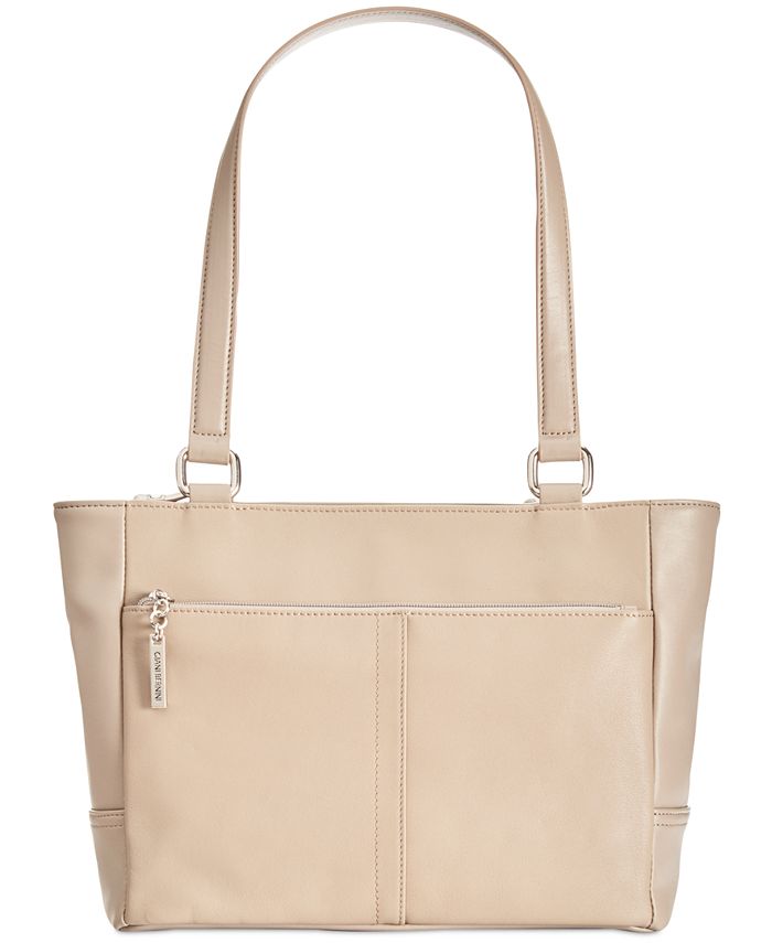 Giani Bernini Nappa Classic Leather Tote, Created for Macy's - Macy's