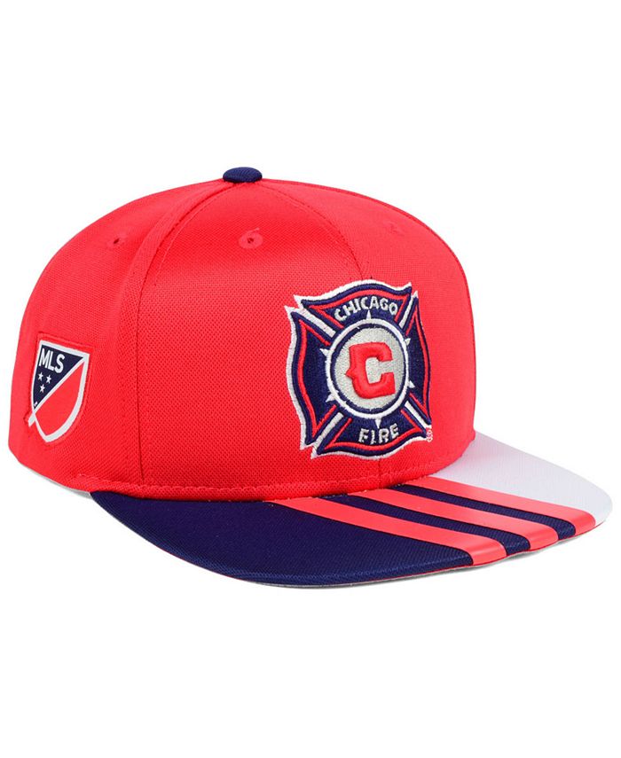 adidas Chicago Fire Authentic Team Snapback Cap - Macy's