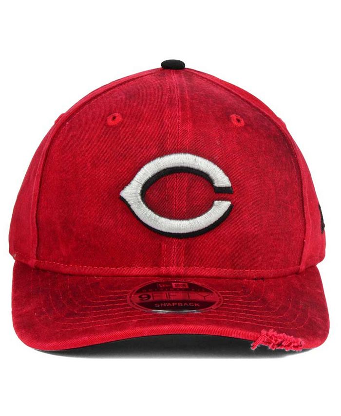 New Era Cincinnati Reds Team Rustic 9FIFTY Snapback Cap - Macy's