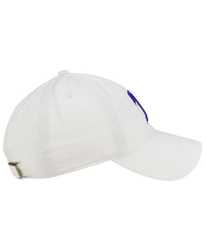 '47 Brand Texas Rangers White Clean Up Cap - Macy's