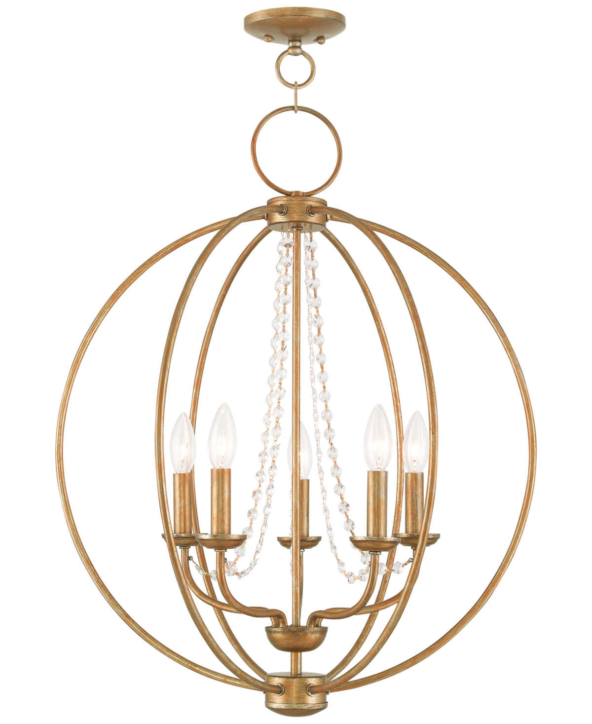 Click here for Livex Arabella 22 Pendant - Gold prices