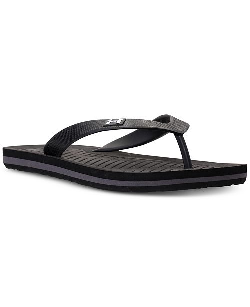 Under Armour Men's Atlantic Dune Athletic Flip-Flop Thong Sandals from ...