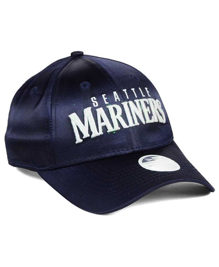 New Era Women's Seattle Mariners Satin Team Charmer 9FORTY Strapback ...