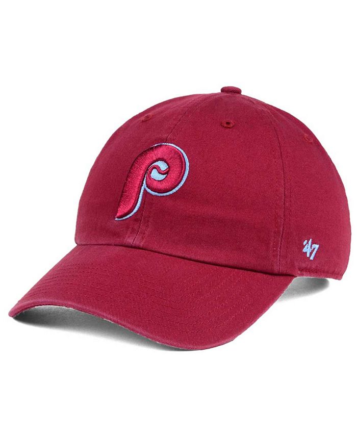 '47 Brand Philadelphia Phillies Tonal Pop CLEAN UP Cap - Macy's
