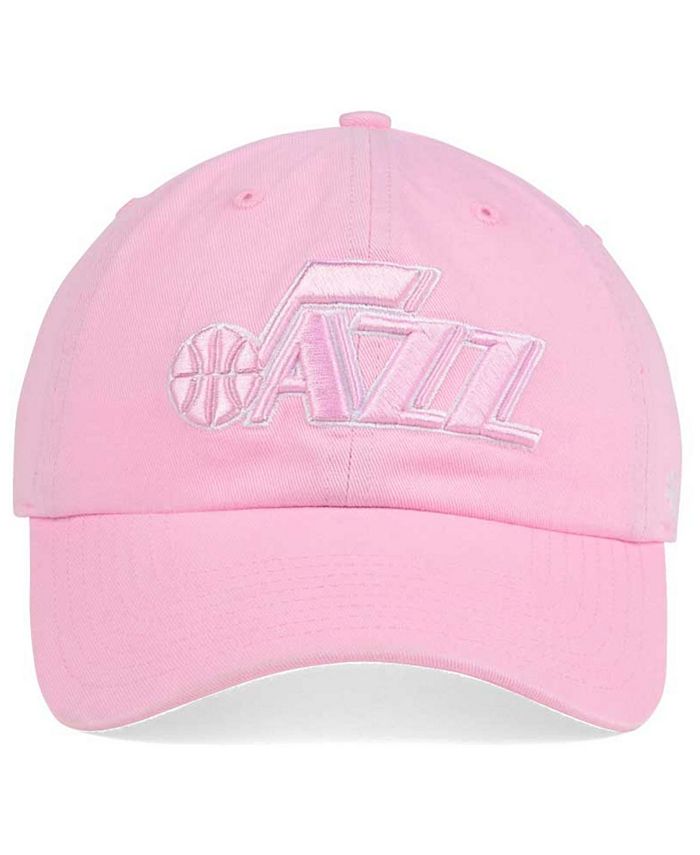 '47 Brand Women's Utah Jazz Petal Pink CLEAN UP Cap - Macy's