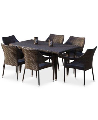 Chiese 7-Pc. Dining Set, Quick Ship - Macy's