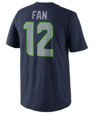 Nike Men's Fan #12 Seattle Seahawks Pride Name and Number T-Shirt - Macy's