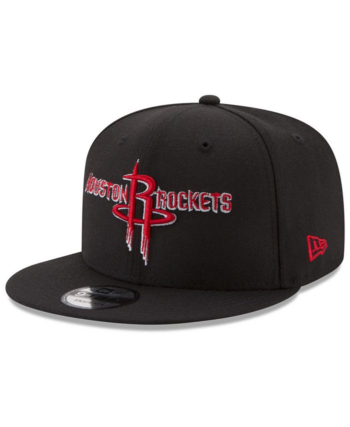 New Era Houston Rockets All Metallic Hoops 9FIFTY Snapback Cap - Macy's