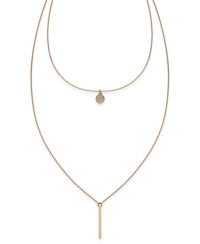 I.N.C. International Concepts High-Low Layered Pendant Necklace ...
