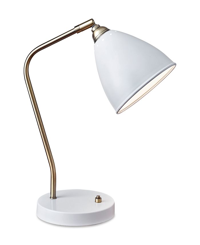 Adesso Chelsea Desk Lamp with USB Port - Macy's