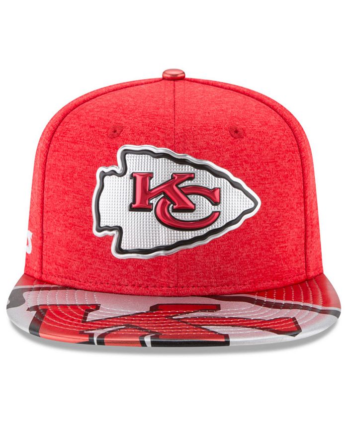 New Era Kansas City Chiefs 2017 Draft 9FIFTY Snapback Cap - Macy's