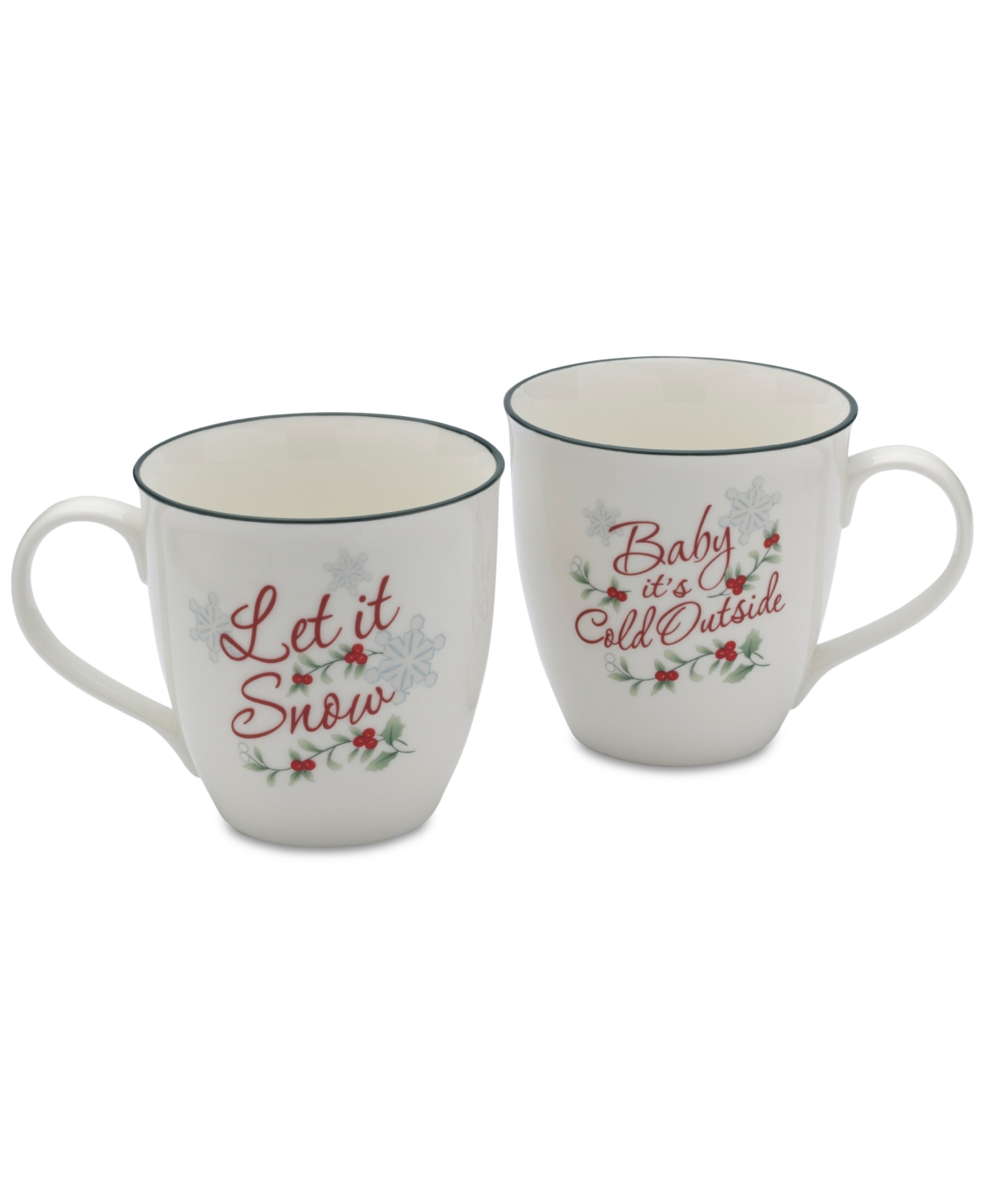 Click here for Winterberry Cold & Snow Mugs  Set of 2 prices