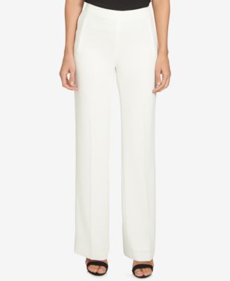 CeCe Pull-On Straight-Leg Pants - Macy's