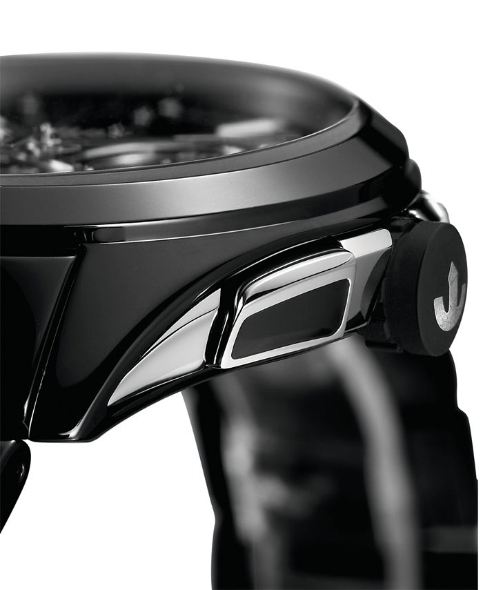 Rado Watch, Men's Swiss Automatic Chronograph Hyperchrome Black High ...