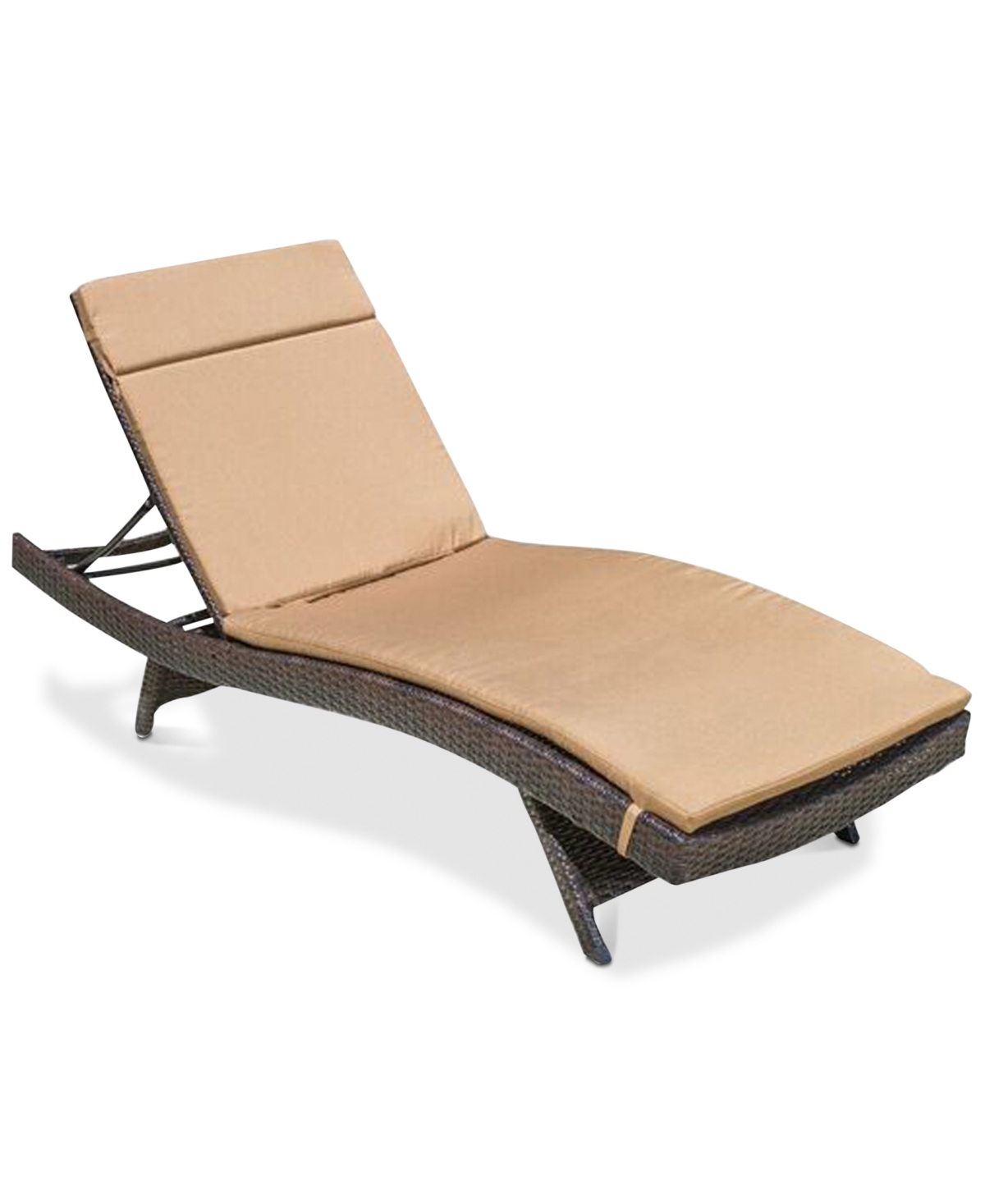 Click here for Outdoor Wicker Adjustable Chaise Lounge with Cushi... prices