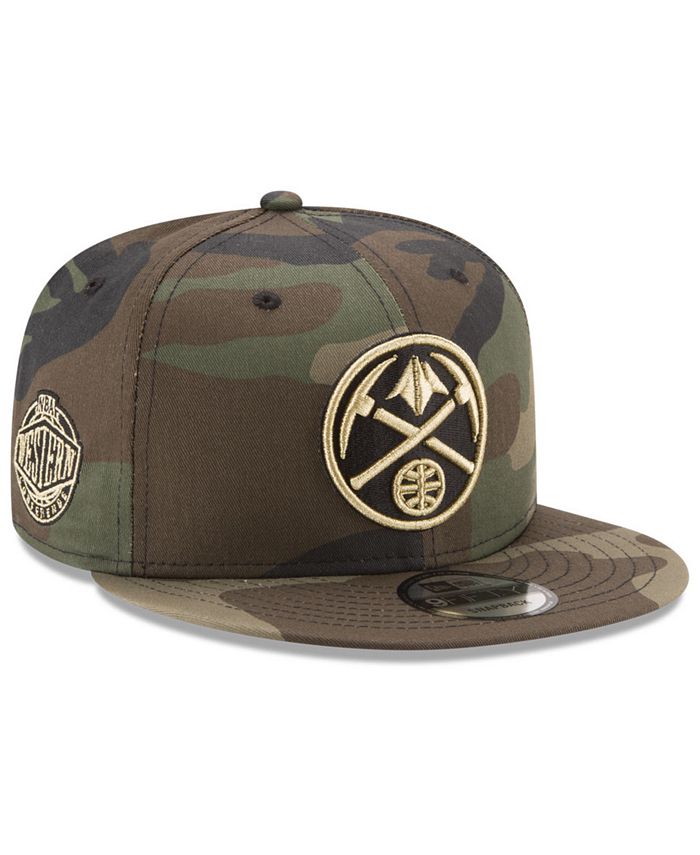 New Era Denver Nuggets Metallic Woodland 9FIFTY Snapback Cap - Macy's