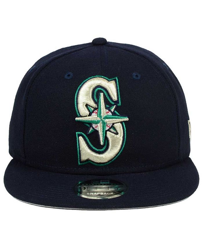 New Era Seattle Mariners Logo Grand 9FIFTY Snapback Cap - Macy's
