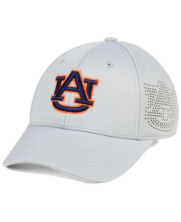 Top of the World Auburn Tigers Light Gray Rails Flex Cap & Reviews ...