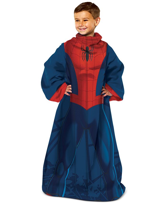 Marvel Kids' Spider-Man Spider Up Comfy Throw - Macy's