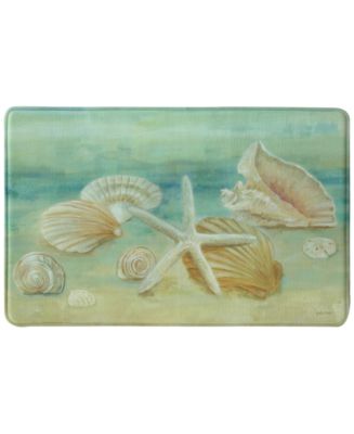 Bacova Horizon Shells 22" x 35" Rectangular Accent Rug - Macy's
