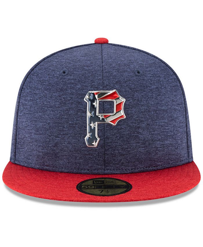 New Era Pittsburgh Pirates Authentic Collection Stars & Stripes 59FIFTY ...