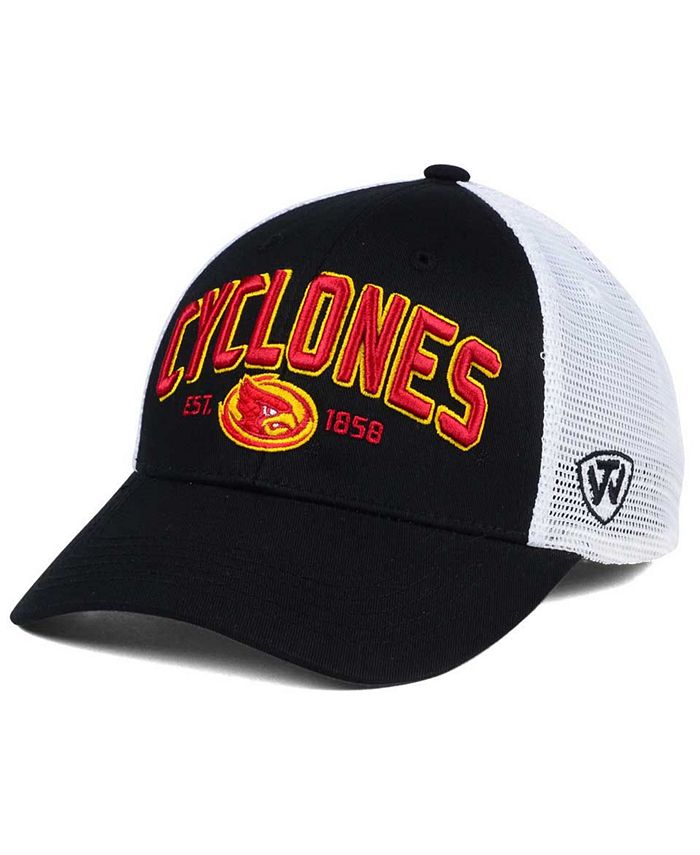 Top of the World Iowa State Cyclones Black Mesh Teamwork Snapback Cap ...