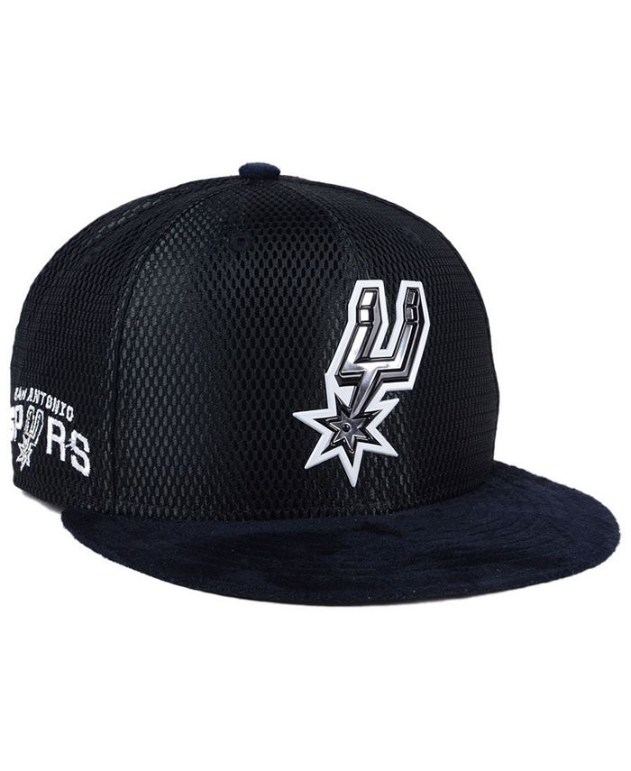 New Era San Antonio Spurs On-Court Collection Draft 9FIFTY Snapback Cap ...