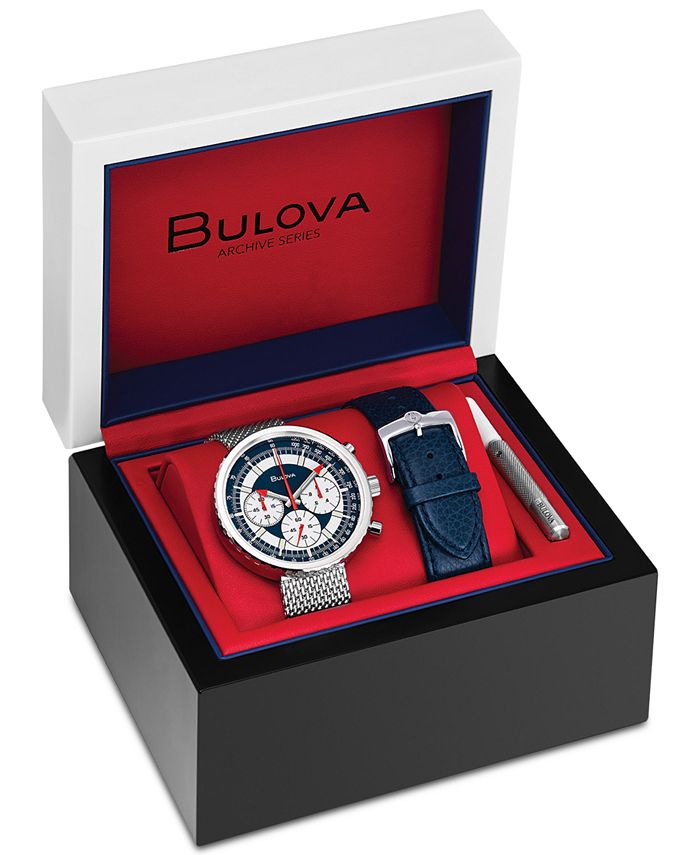 Bulova LIMITED EDITION Men's Chronograph Special Edition Stainless ...